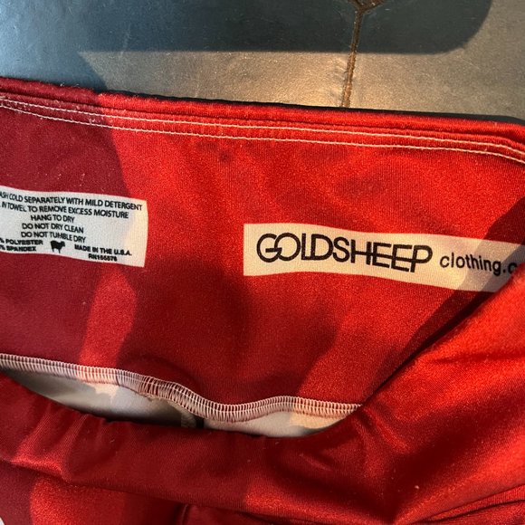 Goldsheep | Pants & Jumpsuits | Goldsheep Size Xs Red With White Stars ...